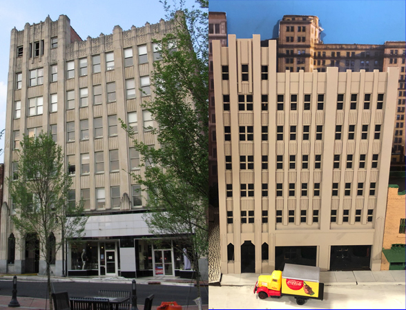 HO Scale -Snow Building, Durham, NC – Scale Railroad Models